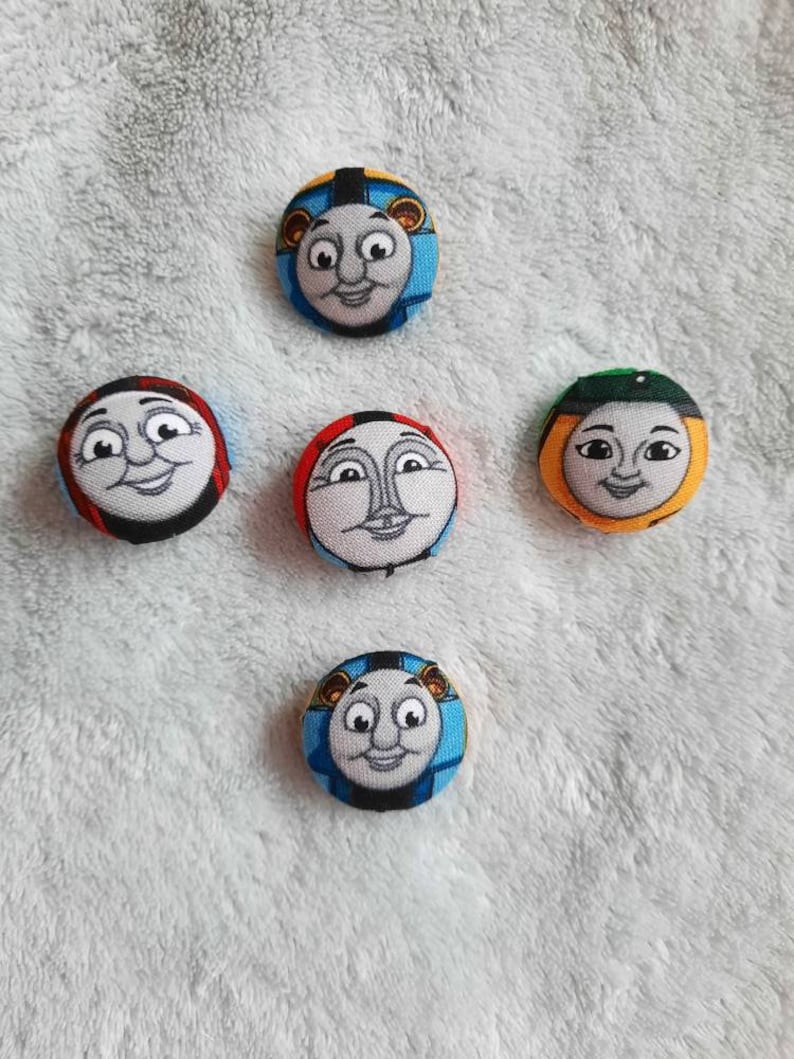 Thomas the Tank Engine & Friends Self Covered Buttons 22mm - Etsy UK