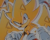 Super Sonic Sticker - Etsy