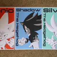 Set of 3 Sonic the Hedgehog Digital Download Poster Bundle for Bedroom ...