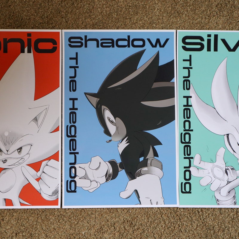 Sonic Poster - Etsy