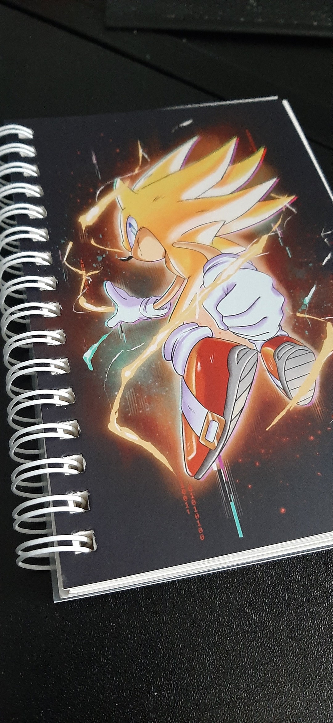 Super Sonic Note Book | A6 Spiral Notebook 200 Pages - Etsy