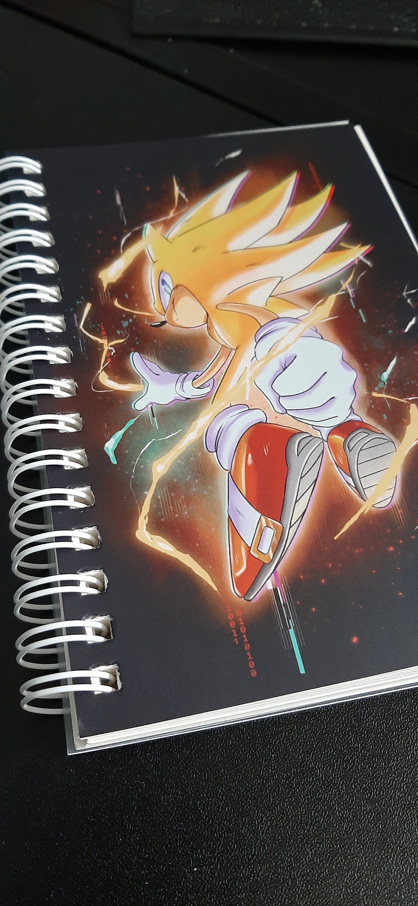 Super Sonic Note Book | A6 Spiral Notebook 200 Pages - Etsy