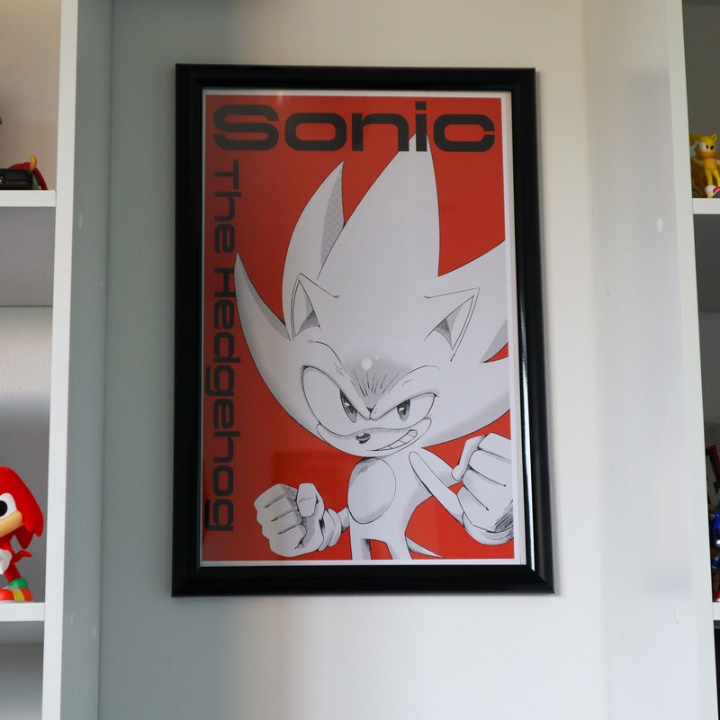 Sonic Poster - Etsy