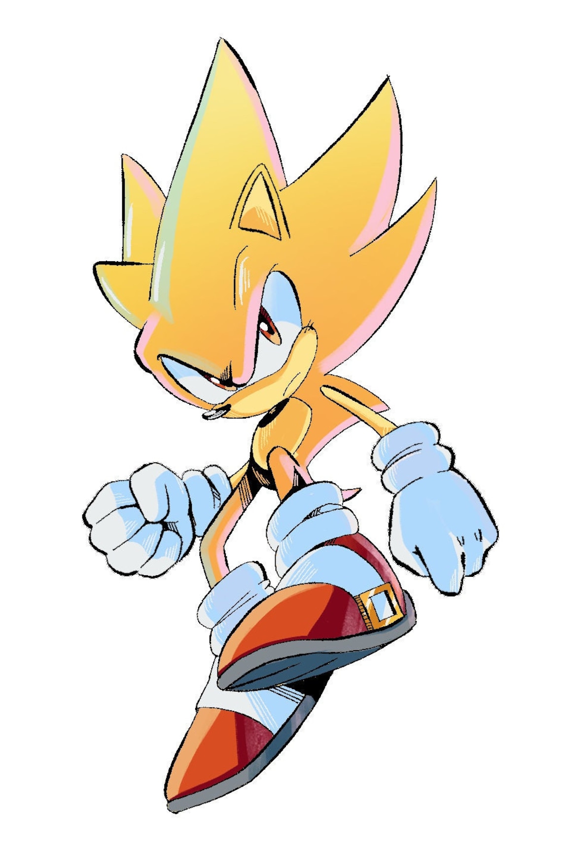 Super Sonic Sticker - Etsy