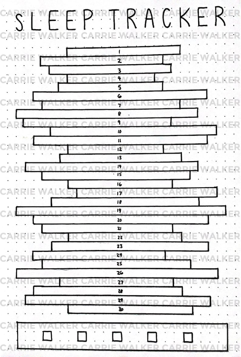 BLANK Puzzle Themed Bullet Journal Template PDF - Etsy