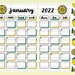 January 2022 Lemon Themed Bullet Journal Template PDF (Download Now) - Etsy