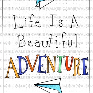 BLANK Adventure Themed Bullet Journal Template PDF - Etsy