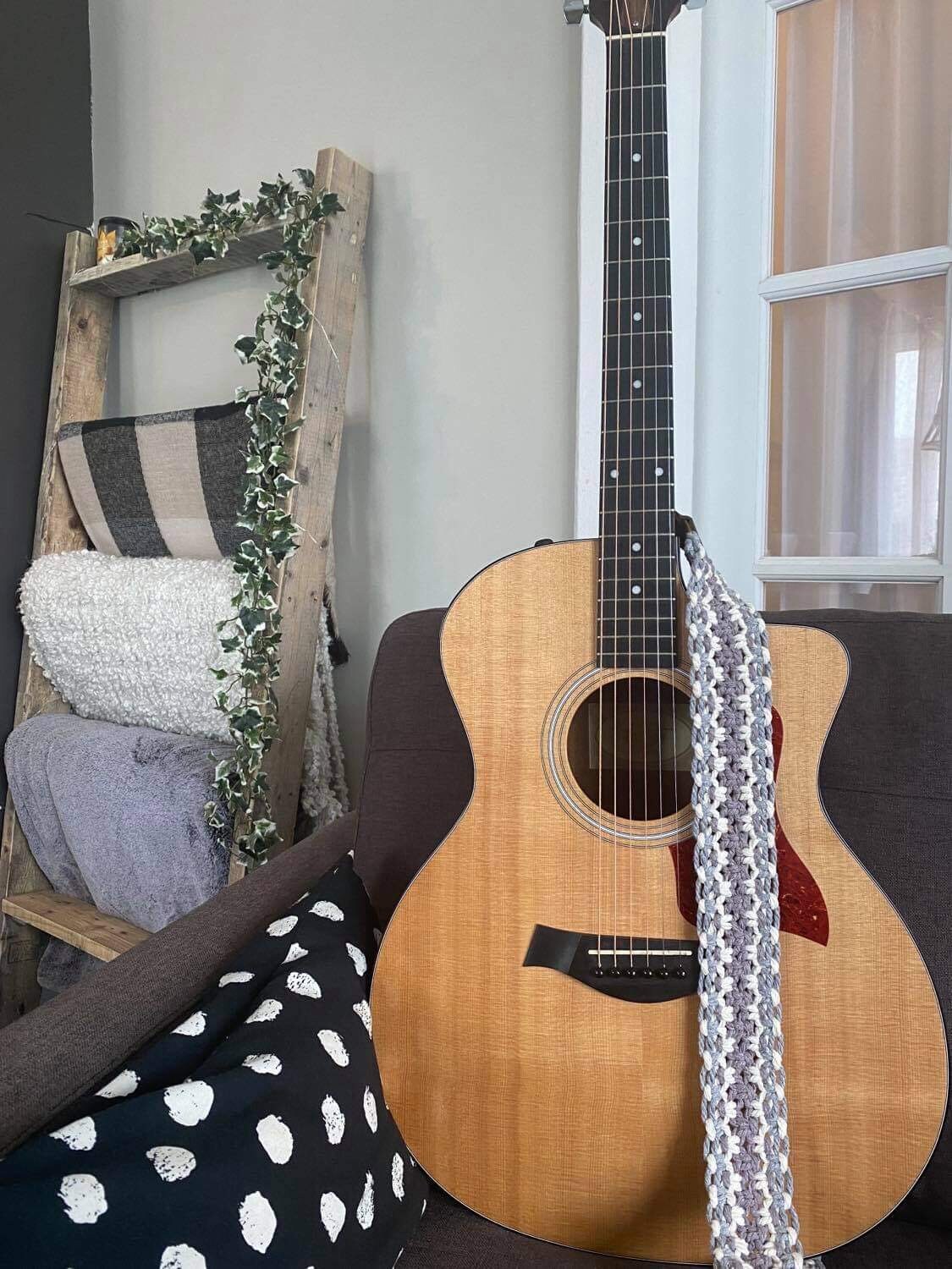 Macrame Guitar Strap - Etsy