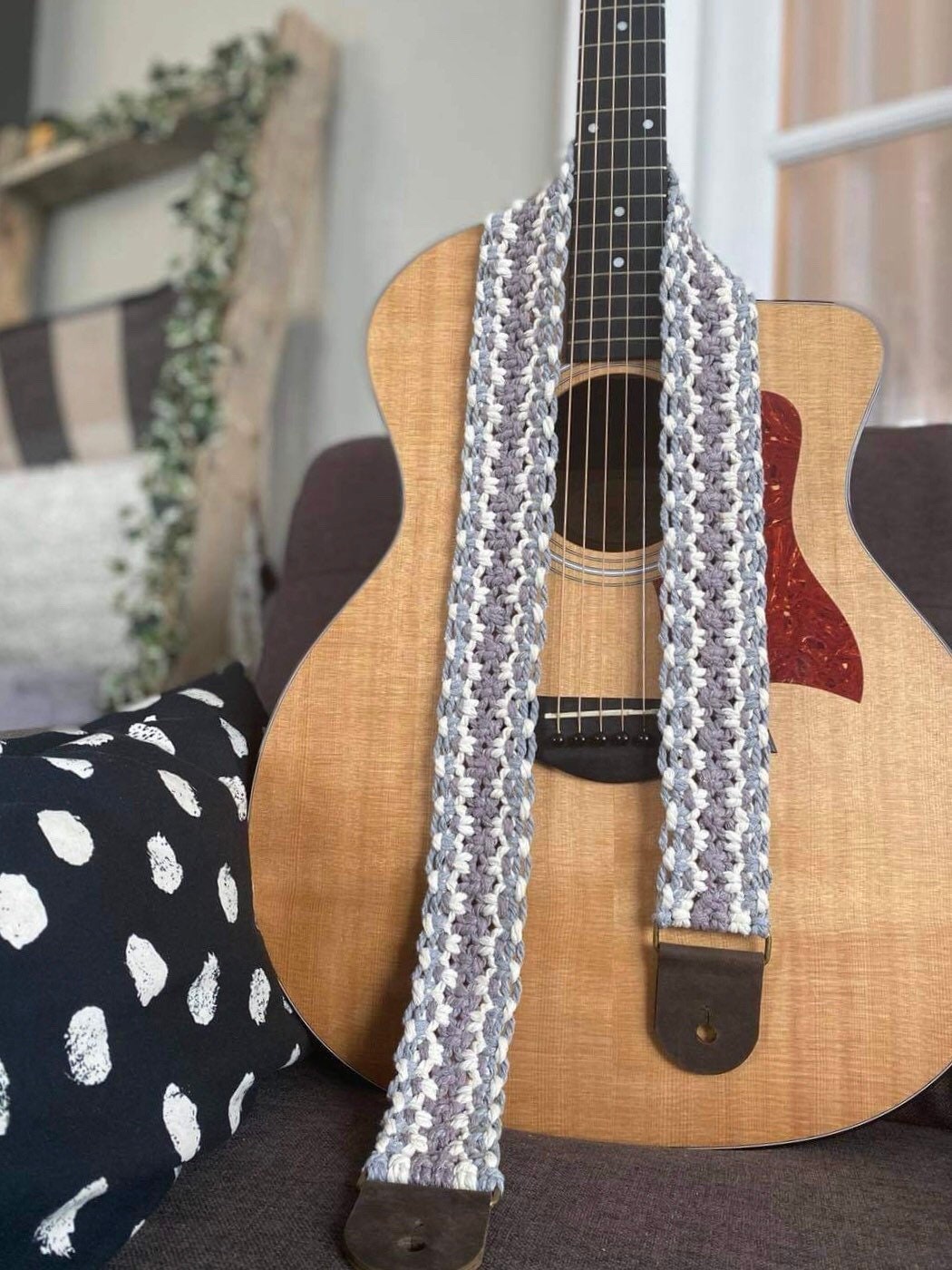 Macrame Guitar Strap - Etsy