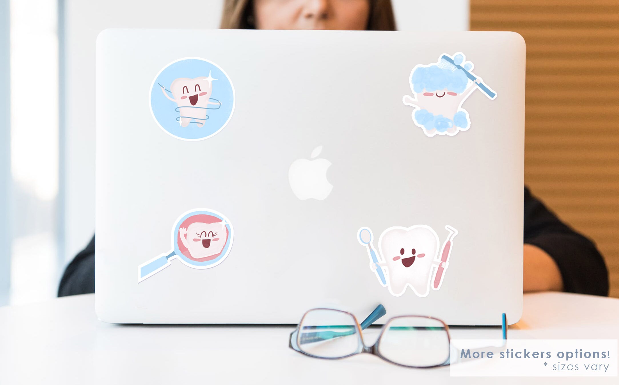 Dental Sticker Sheet, Cute Tooth Sticker, Tooth Sticker Sheet, Adorable ...