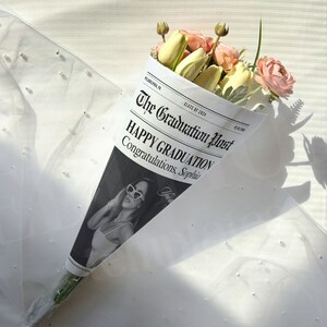 Canva Newspaper Graduation Template, Congratulations Graduate Gifts for ...