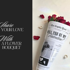 Canva Valentines Day Newspaper Template, the Cupids Post Newspaper ...
