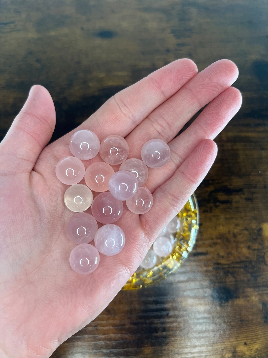 Mini Rose Quartz Sphere - Etsy