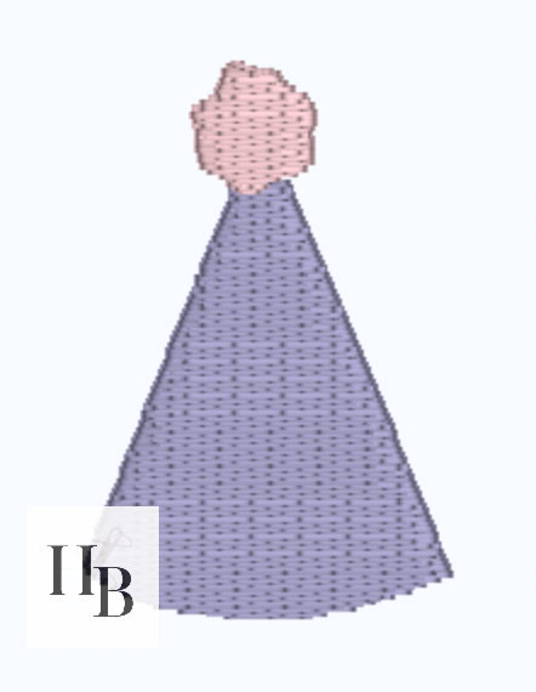 Party Hat Pes-party Hat Mini Fill-party Hat Embroidery File - Etsy