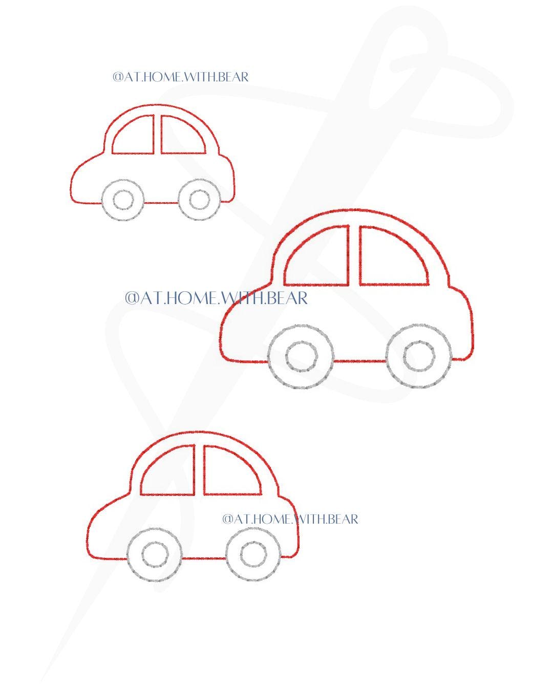 Vintage Stitch Car Embroidery Machine Digital Download - Etsy