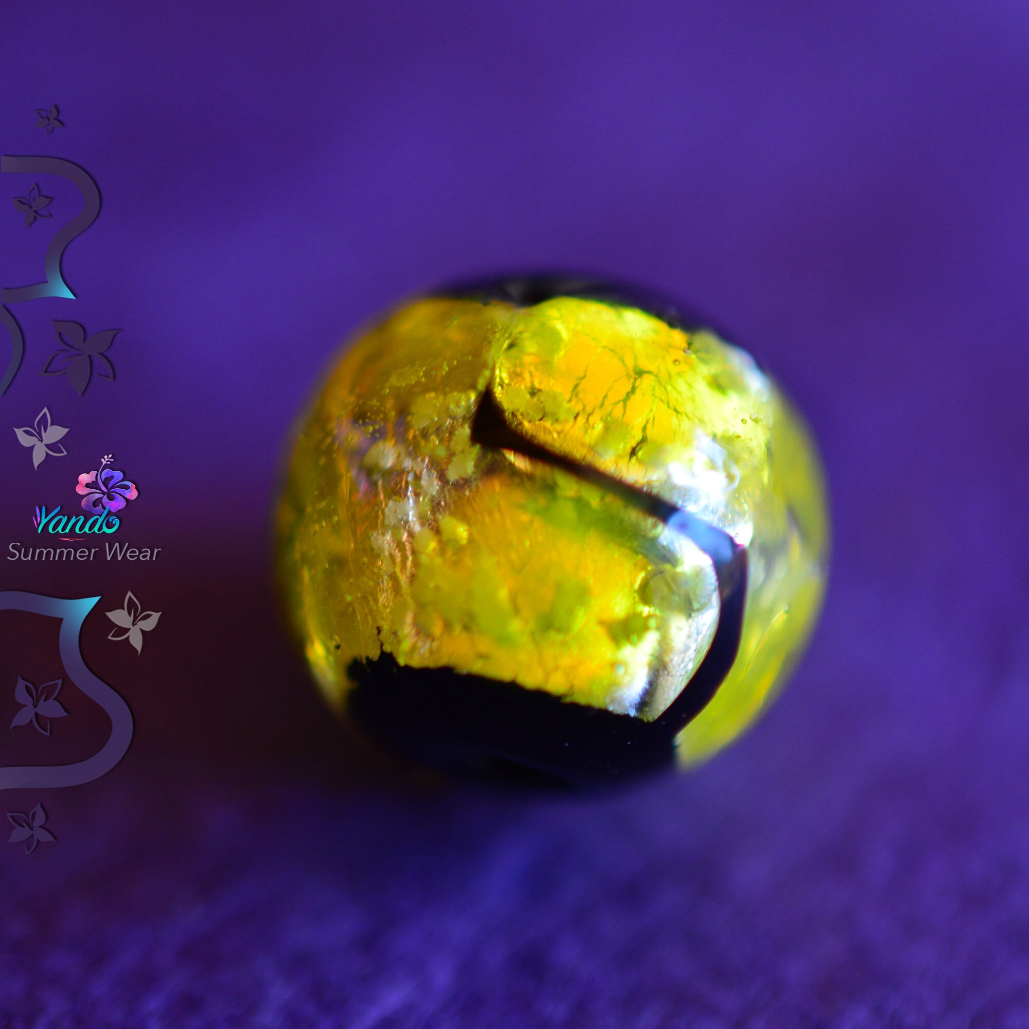 Hotaru, perle luciole, verrerie traditionnelle, bijoux, fantaisie ...