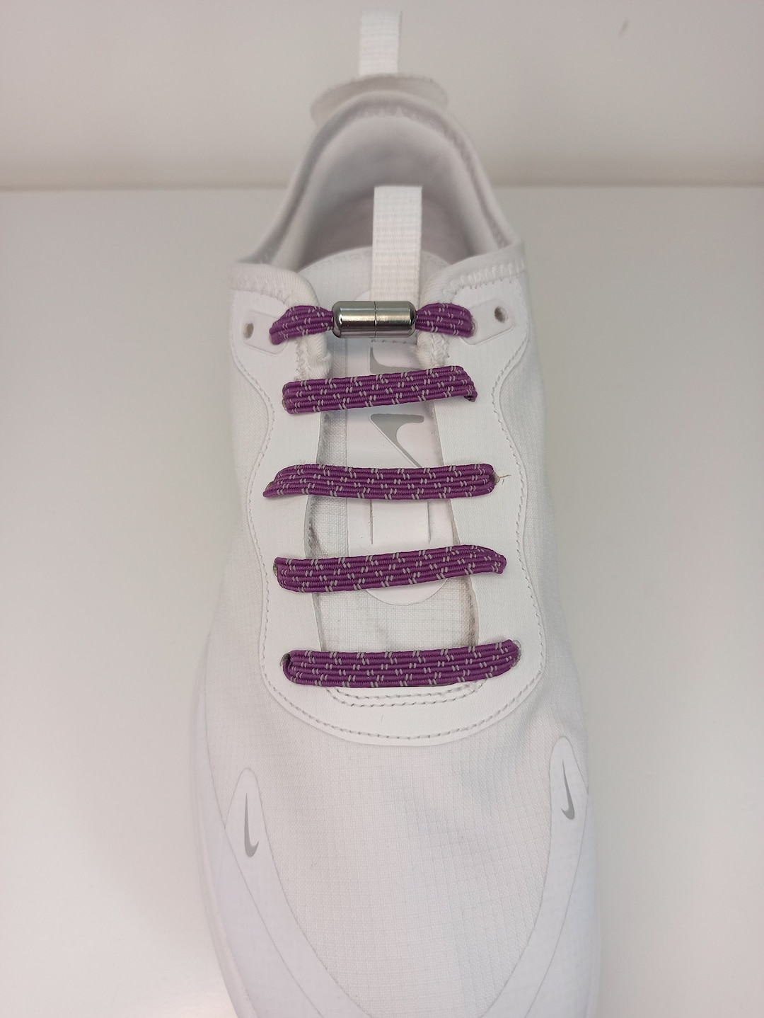 Fluorescent Purple ELASTIC LACES for Sneakers and Tennis Shoes for ...