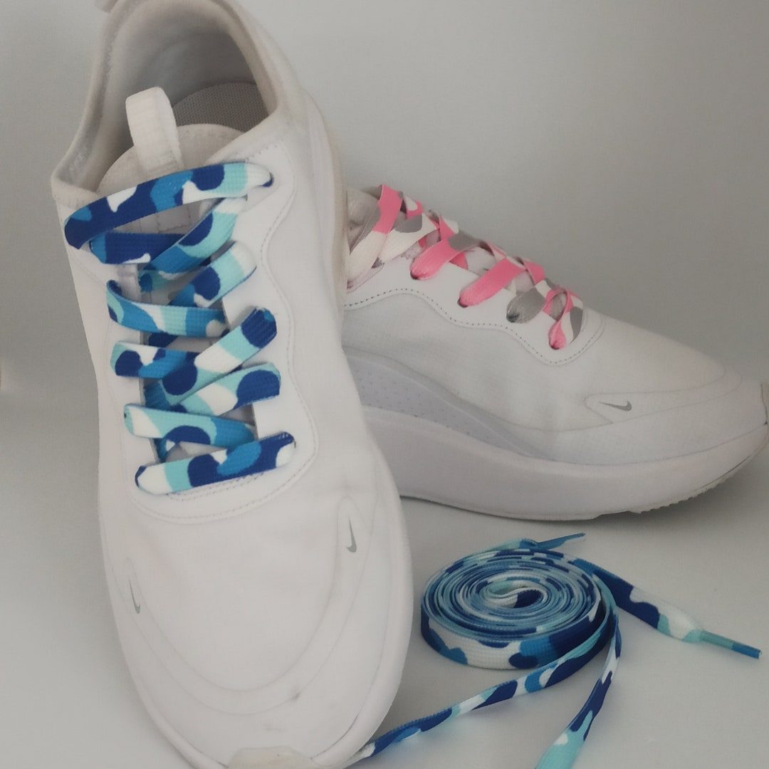 Blue Liberty LACES, Liberty Flat Lace, Laces for Adults, Children ...