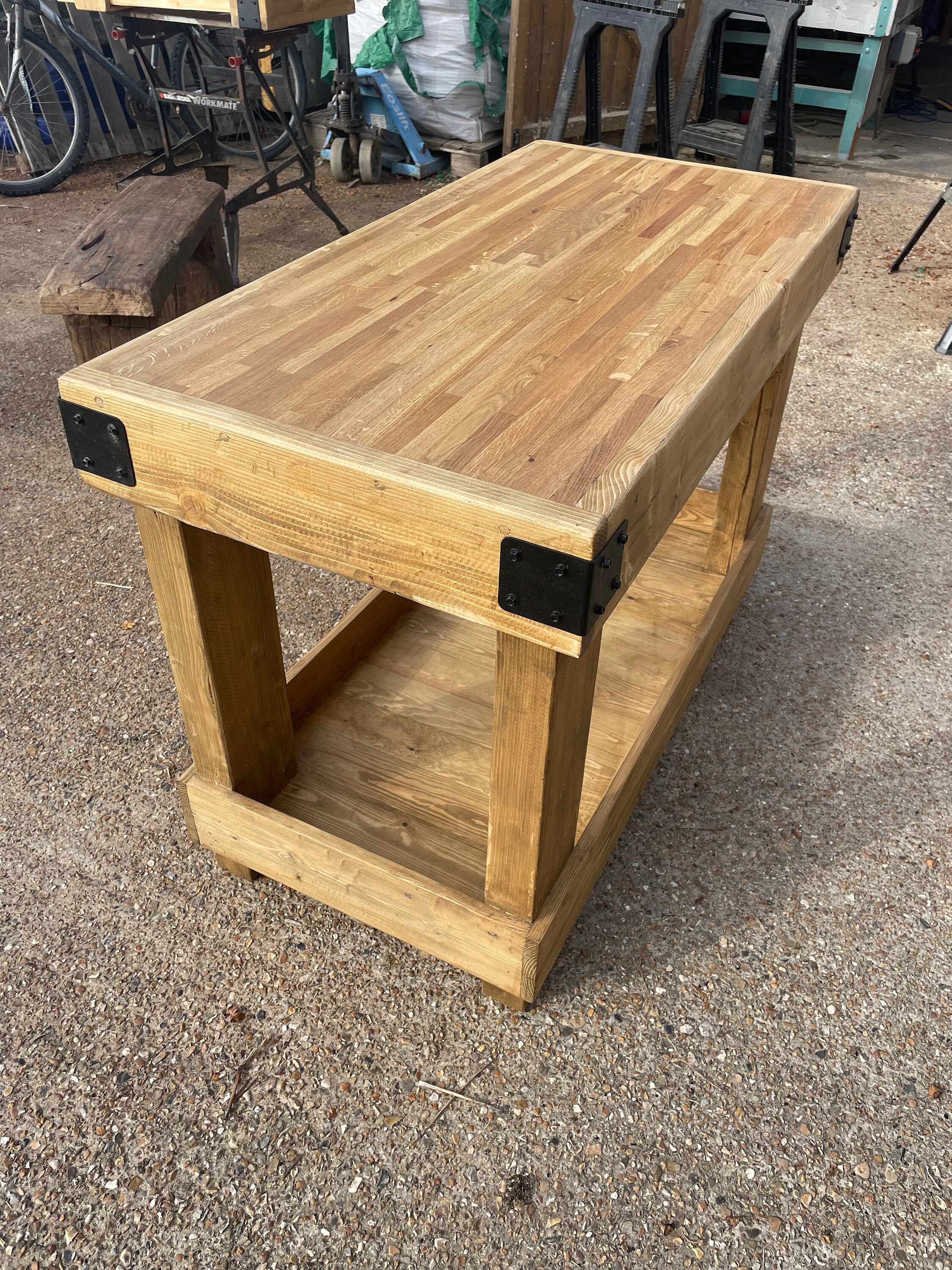 Xtralarge Kitchen Island / Chopping Block - Etsy UK