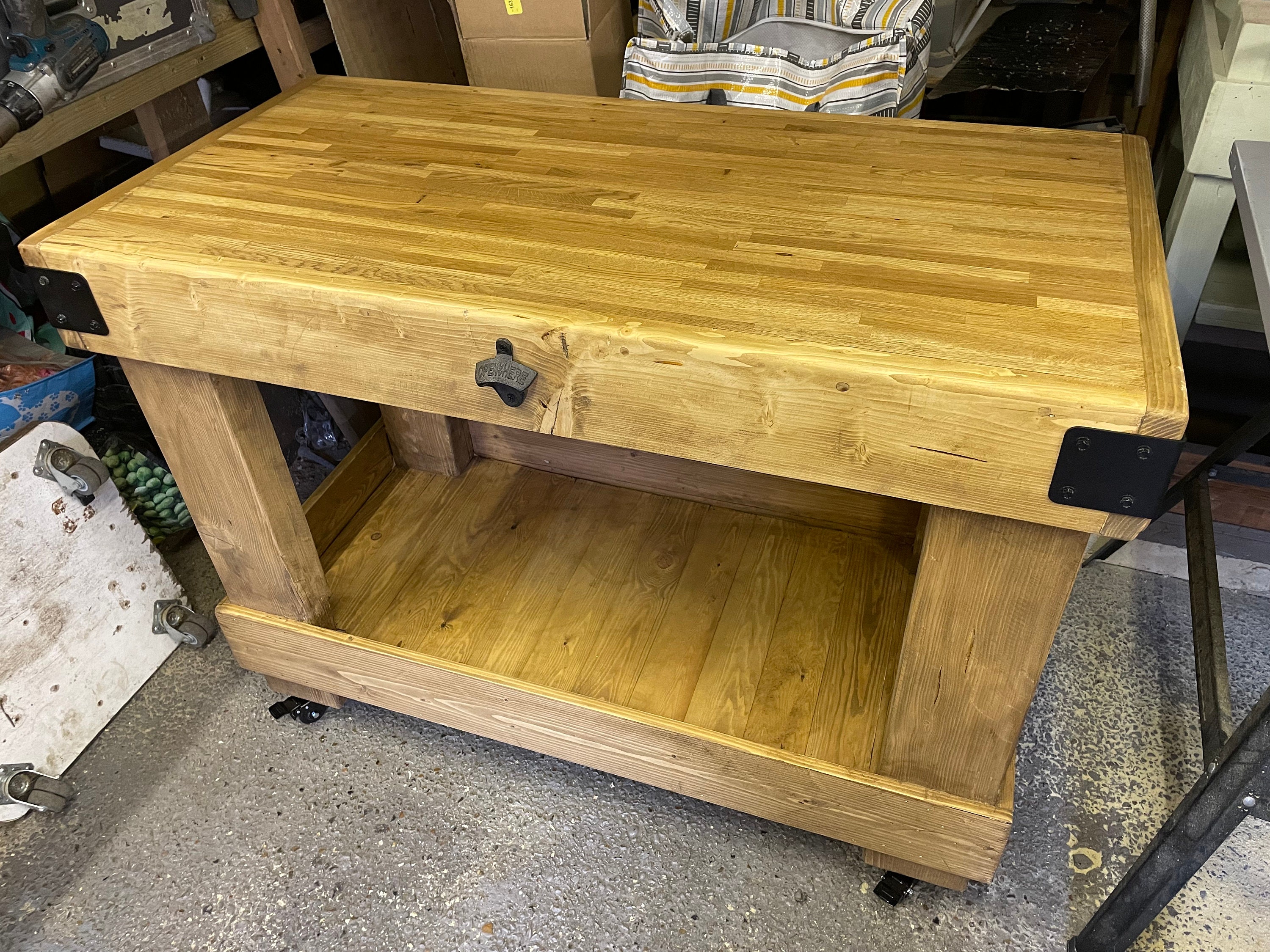 Xtralarge Kitchen Island / Chopping Block - Etsy UK