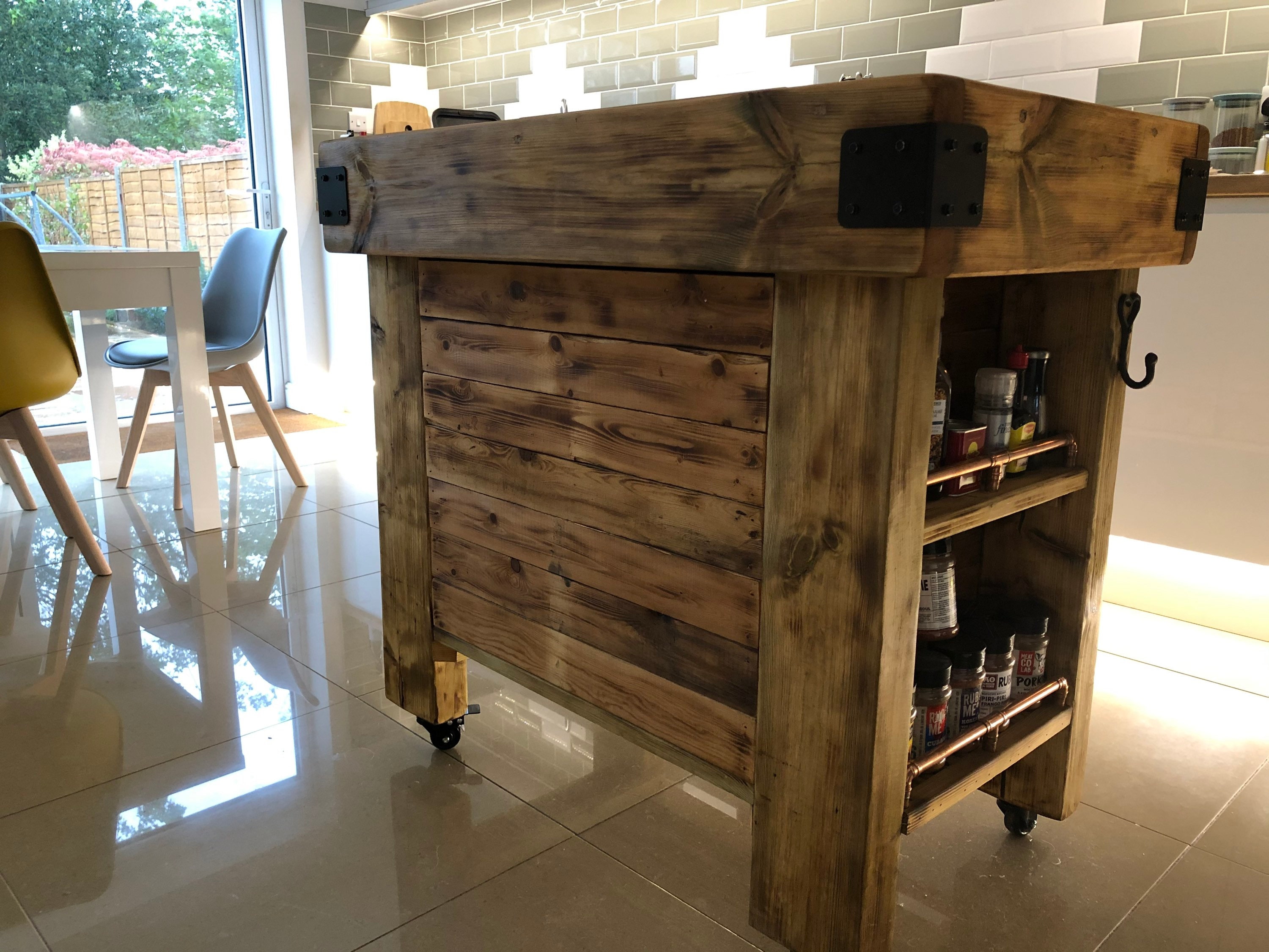 Custom Built Kitchen Island - Etsy UK