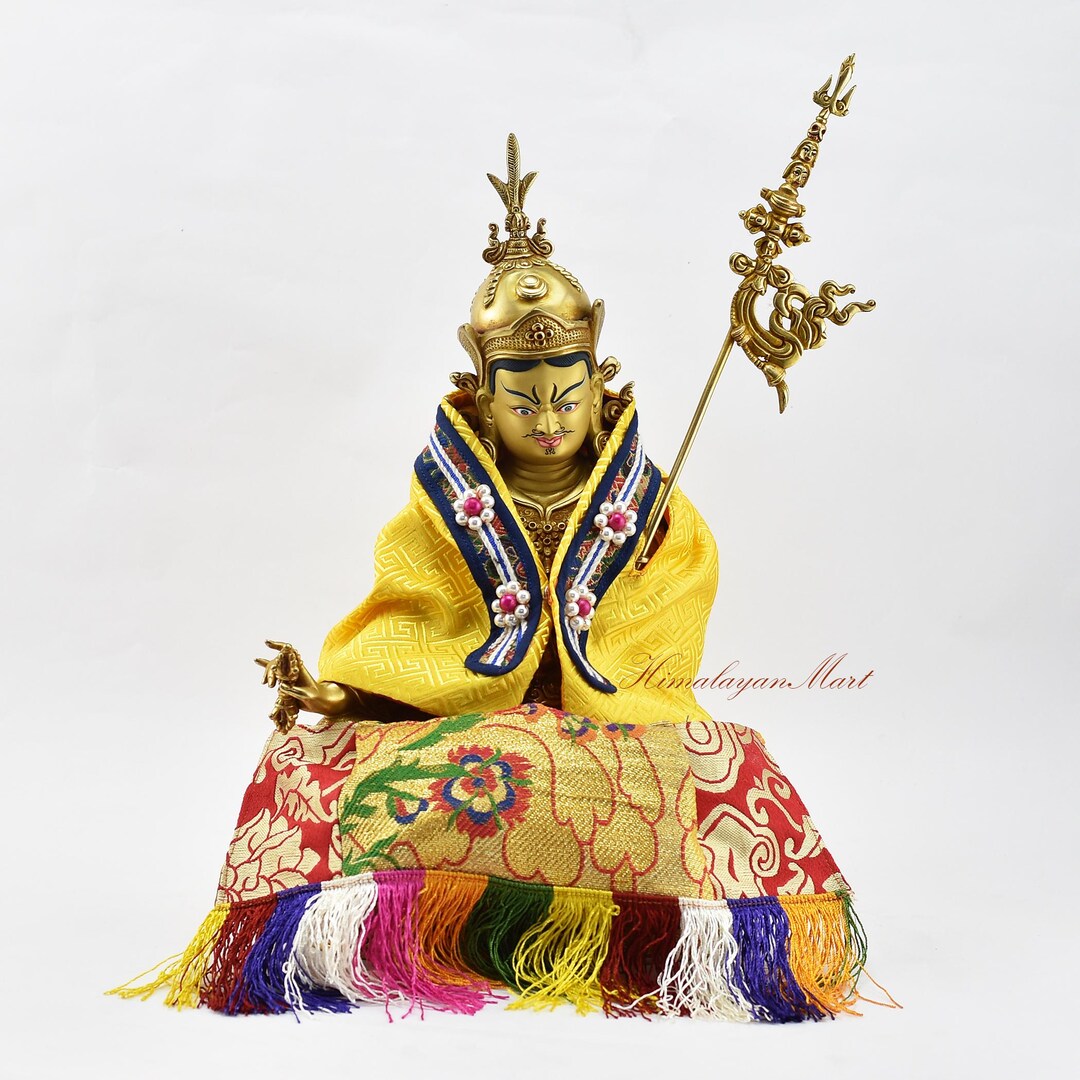 Guru Rinpoche Statue Robes: Cotton Silk Dress for 12" Statues - Etsy