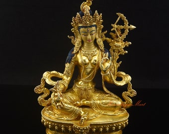 Red Tara Statue - Etsy