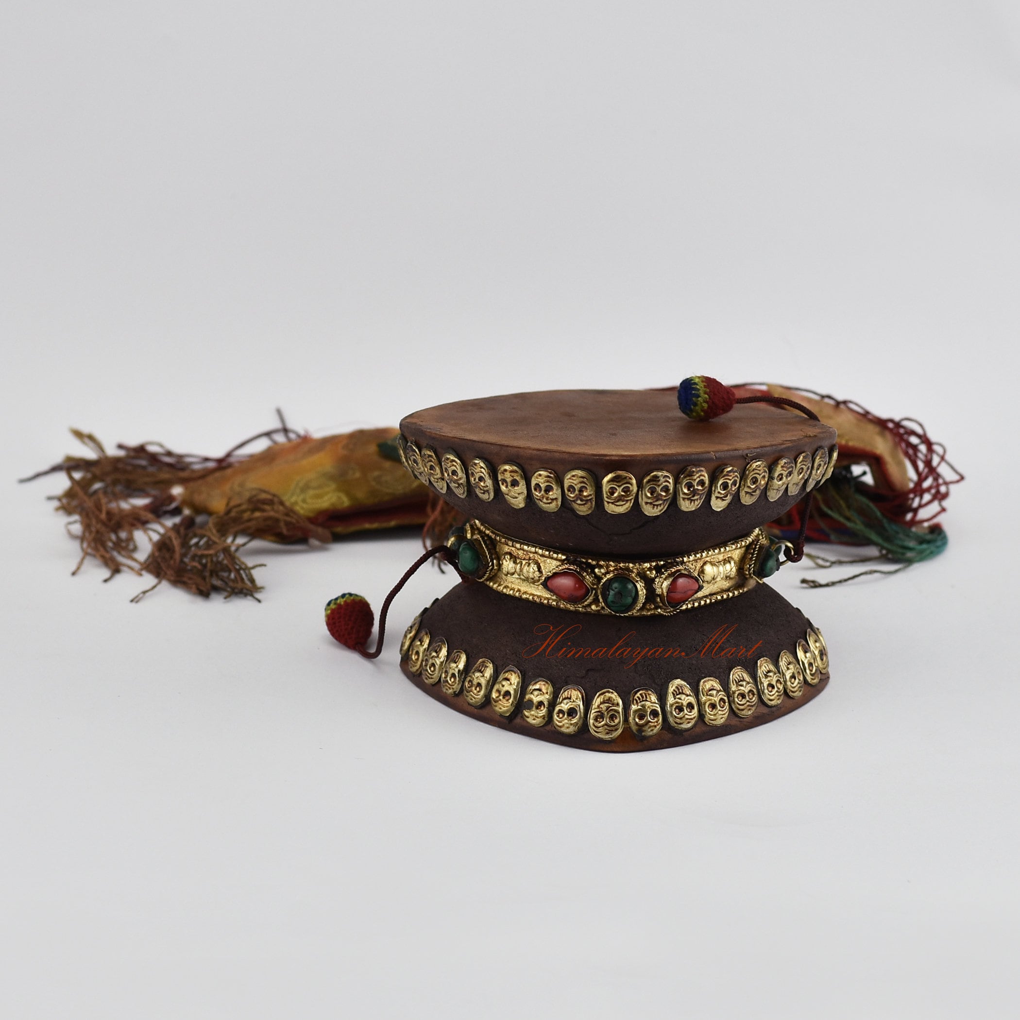Tibetan Skull Drum