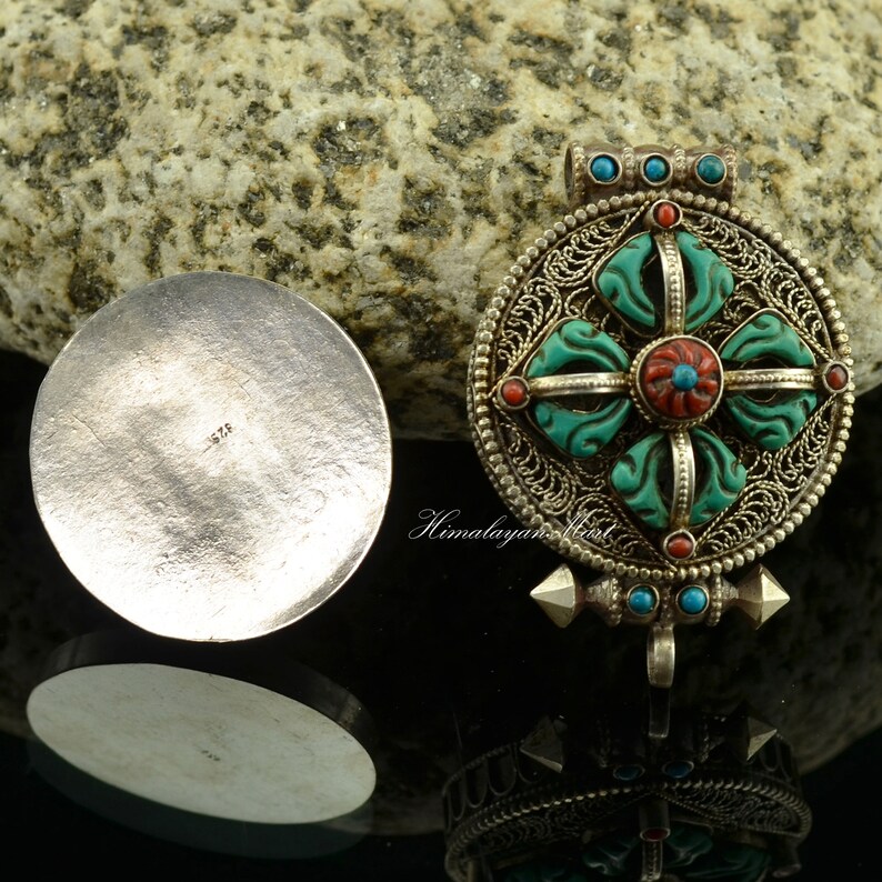 Beautiful Quality Bishwa Bajra Crossed Bajra Silver Tibetan - Etsy