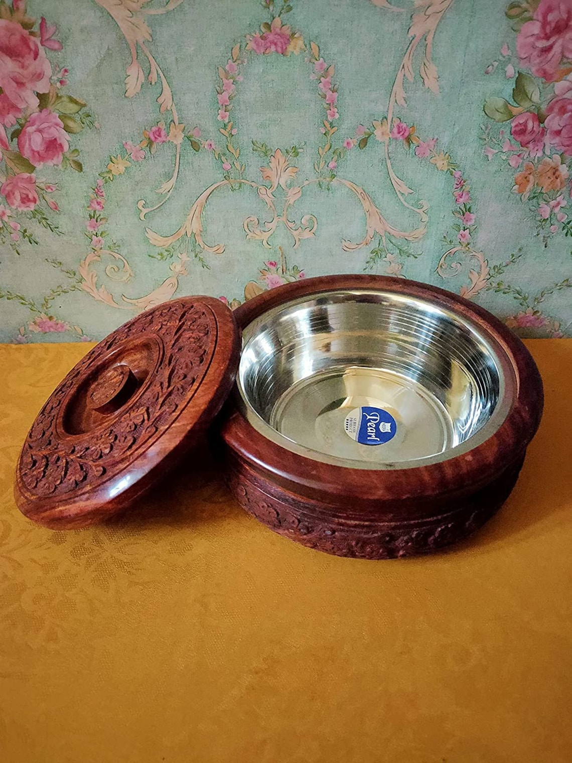 Wooden Chapati Box for Keeping Roti Chapati Box for Keeping Chapaati ...