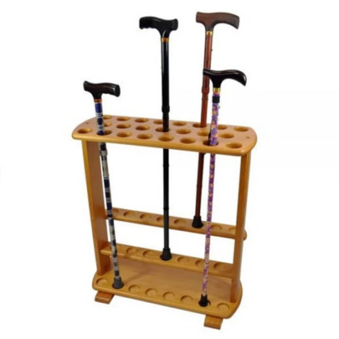Walking Walking Cane Stand Rack for Walking Canes Sticks Golf - Etsy