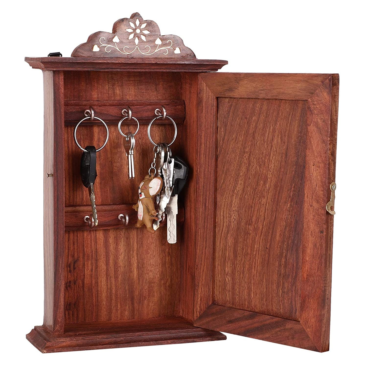 Wooden Key Box Best Key Box/ Solid Wooden Key Cabinet,wooden Key Holder ...