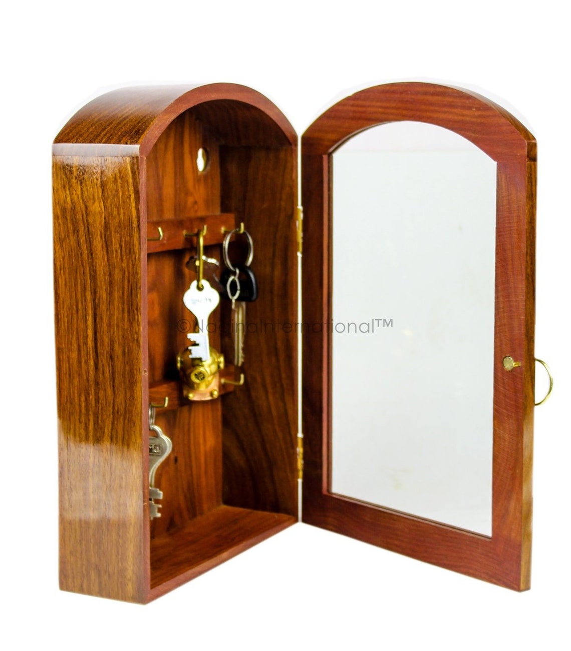 Wooden Key Box Best Key Box/ Solid Wooden Key Cabinet,wooden Key Holder ...