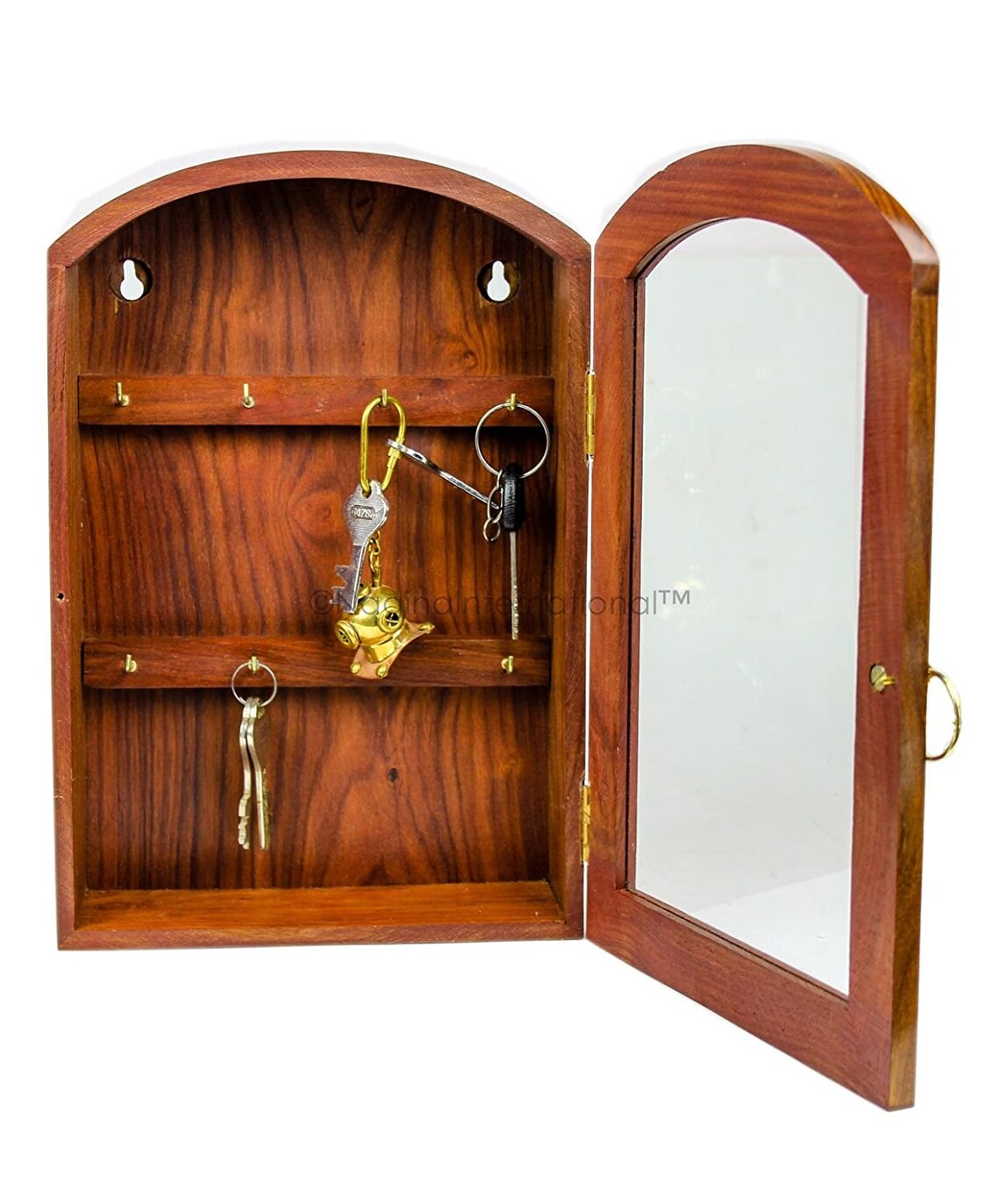 Wooden Key Box Best Key Box/ Solid Wooden Key Cabinet,wooden Key Holder ...