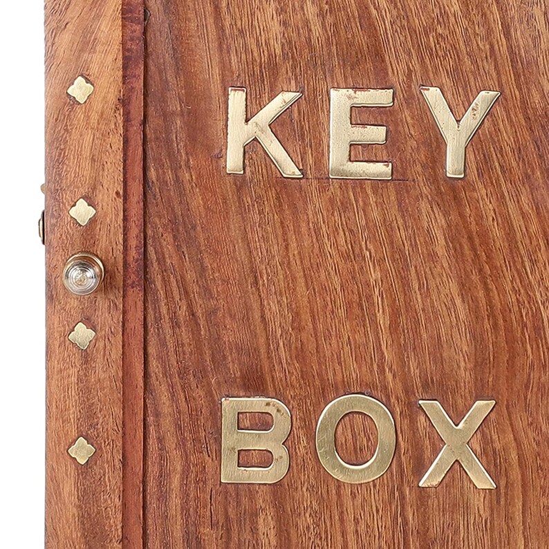 Wooden Key Box Best Key Box/ Solid Wooden Key Cabinet,wooden Key Holder ...