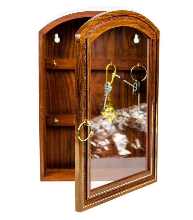 Wooden Key Box Best Key Box/ Solid Wooden Key Cabinet,wooden Key Holder ...