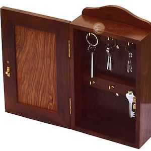 Wooden Key Box Best Key Box/ Solid Wooden Key Cabinet,wooden Key Holder ...