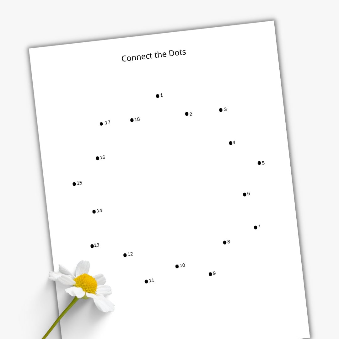 Connect the Dots 9 Pointed Star - Etsy