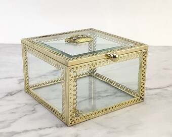 Decorative Glass Box - Etsy
