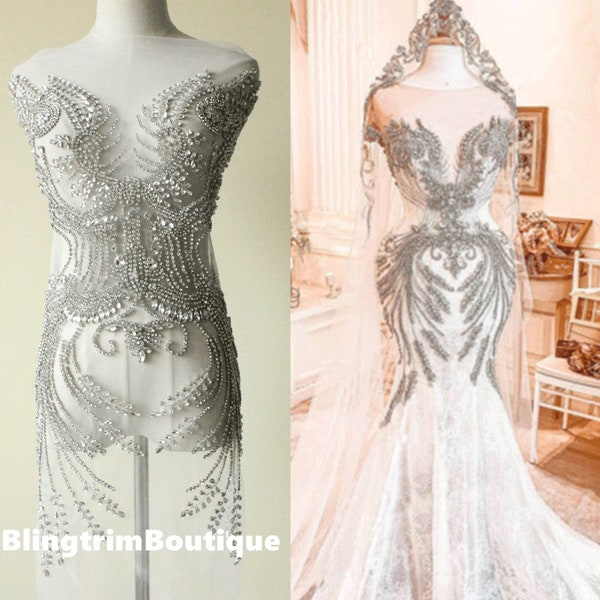 Mesh Rhinestone Dress - Etsy