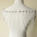 Bridal Shoulder Necklace Lace Crystal Bolero Cover up Cap - Etsy