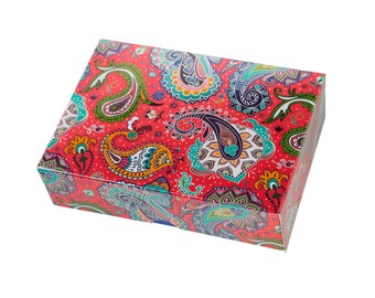 Red Mithai Boxes, Indian Sweet Boxes Wedding Favours, Empty Sweet Boxes ...