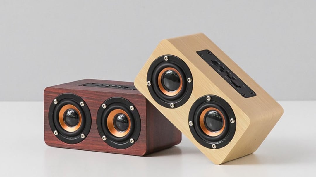 Wooden Bluetooth Speaker Wood Speaker Tech Gifts for Men Portable ...