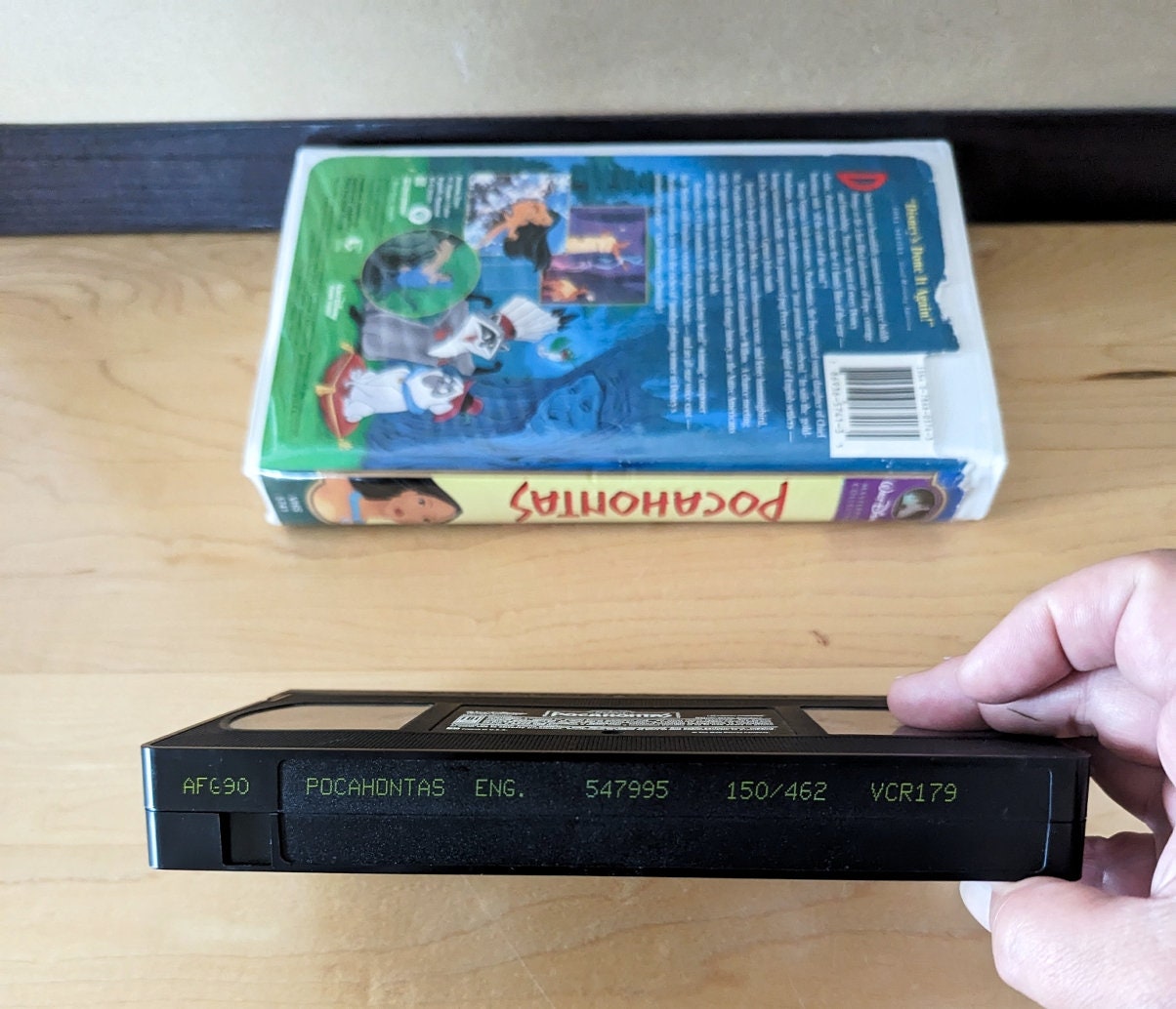 Walt Disney Masterpiece Collection VHS Movie Pocahontas in - Etsy
