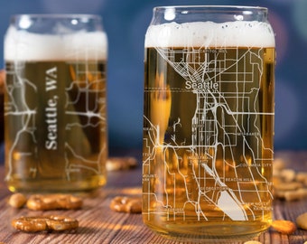 Myrtle Beach Beer Can Glass Myrtle Beach SC Beer Can Glass - Etsy