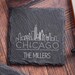 Chicago Skyline Coasters, Personalized Illinois Decor, Custom Cityscape ...