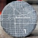 Philadelphia Map Coasters, Philly Decor, Housewarming, Philadelphia ...
