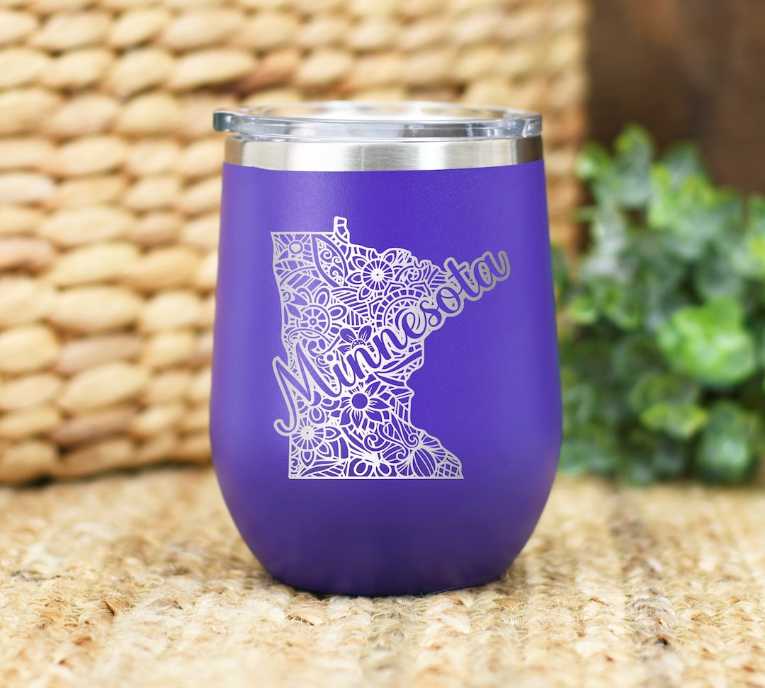 Minnesota Tumbler, Minnesota Gifts, Minnesota Travel Mug, Minnesota ...