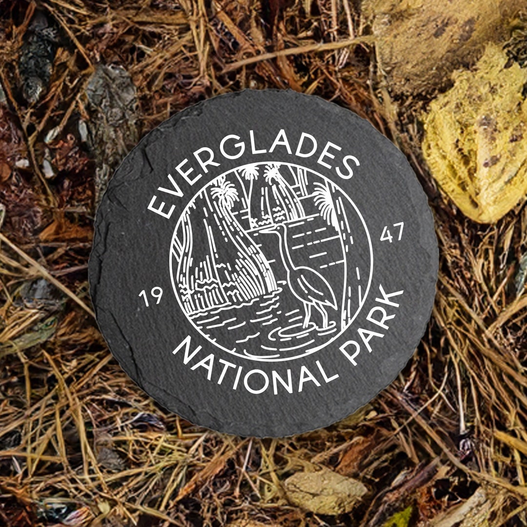 Everglades National Park Coasters, National Park Mini Gifts, Ideal for ...