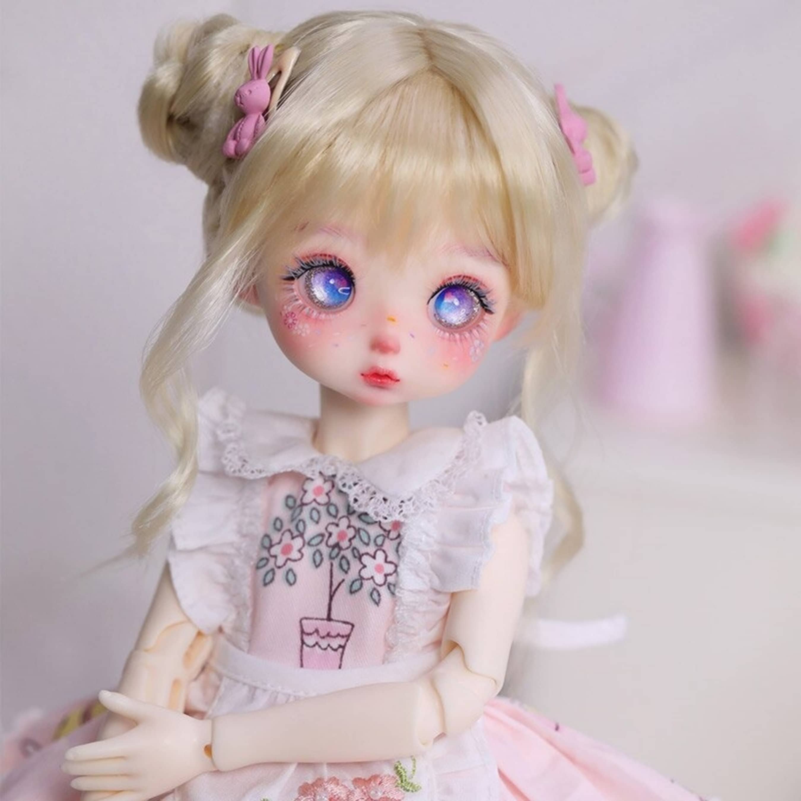 Anime Bjd Doll Full Set 1 6 Bjd Fullset Posable Art Doll Ball Etsy